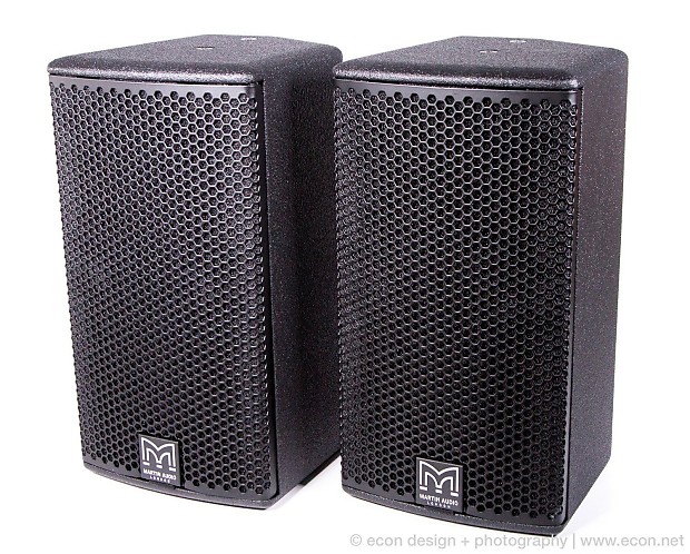 Pair of Martin Audio DD6 600W Professional Loudspeakers New | Reverb