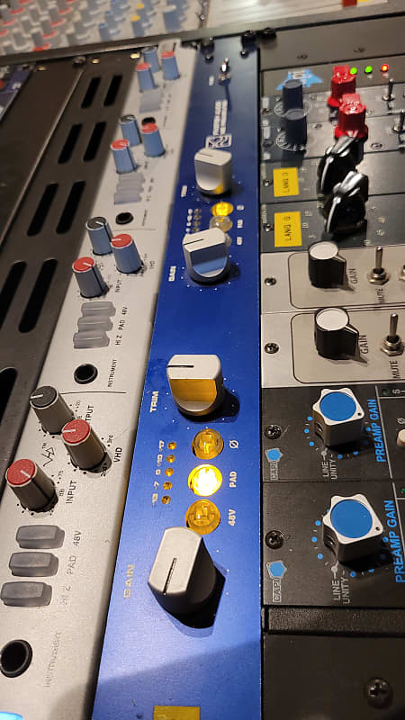 Hybrid API/Neve preamp FIVEFISH X12 | Reverb