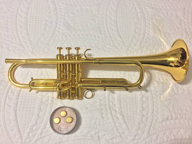 Callet Sima Gold Lacquer Trumpet / Excellent! | Reverb
