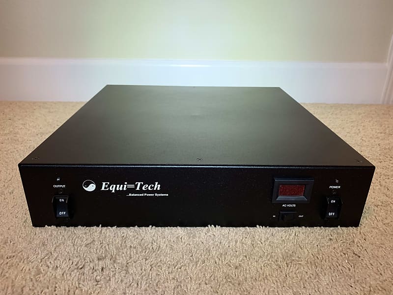 Equitech 1.5RQ - MINT - Equi=Tech Balanced Power Unit | Reverb