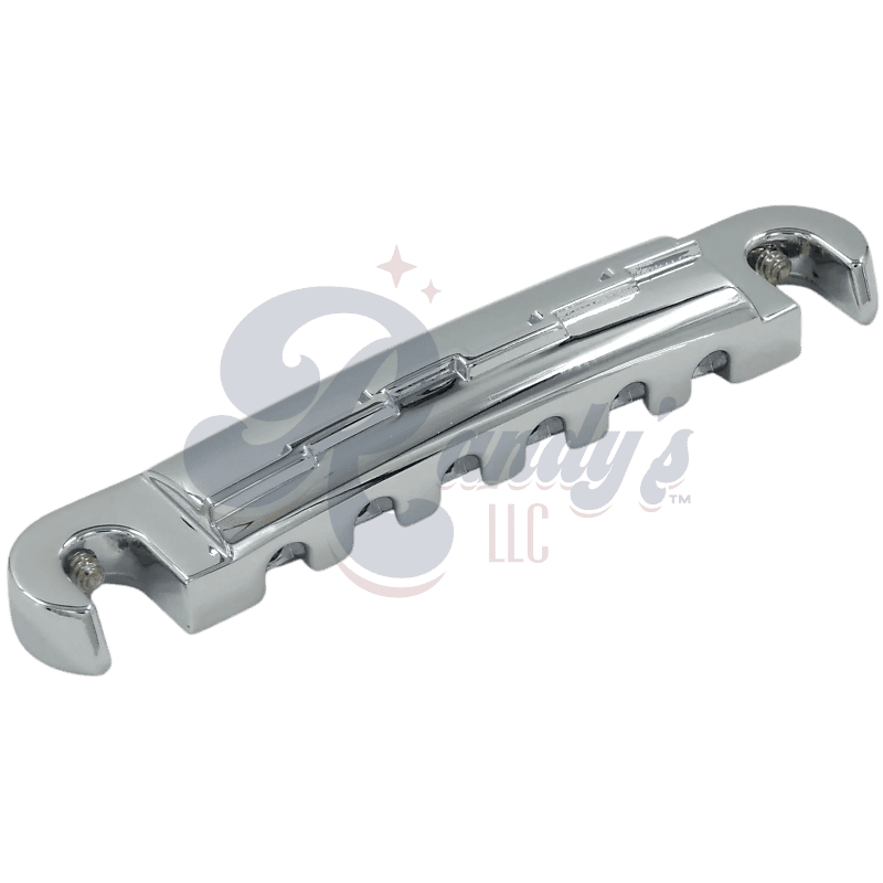 Advanced Plating Inc (API) Stop Bar Tailpiece "Lightning" | Reverb