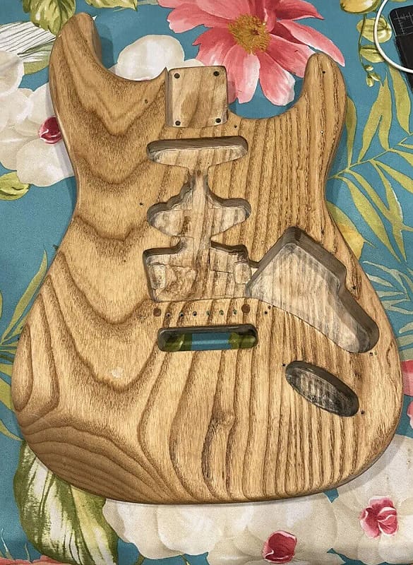 KNE Northern Ash EVH Frankenstrat | Reverb