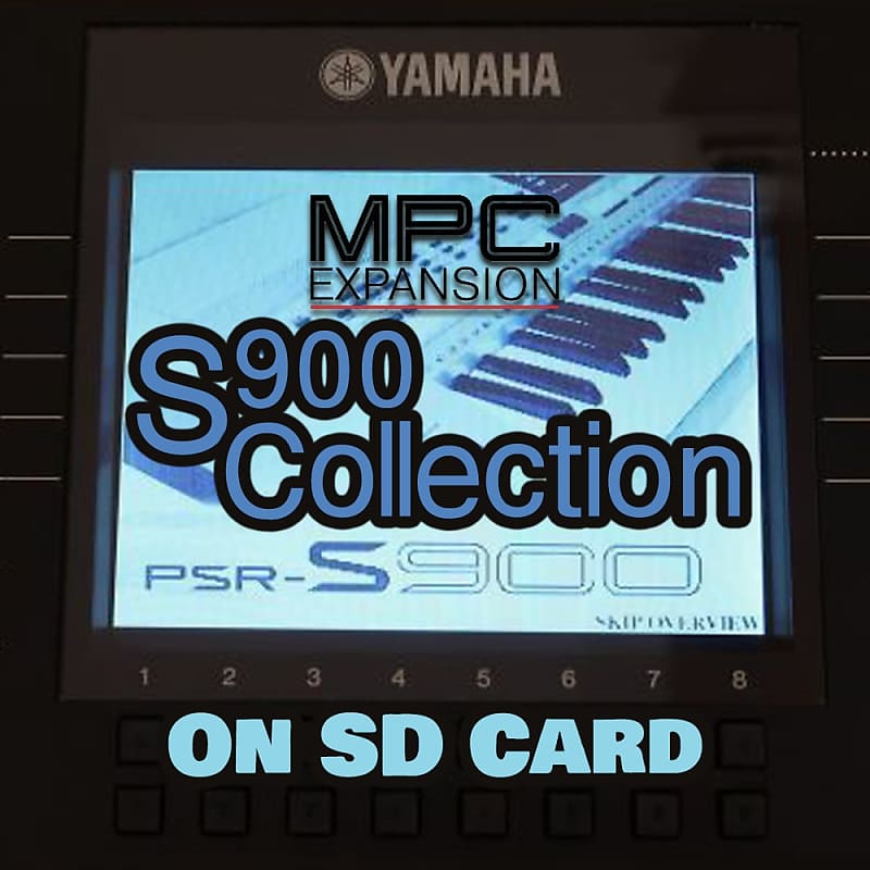 11 Yamaha PSR S900 MPC Expansions on SD Card | Reverb