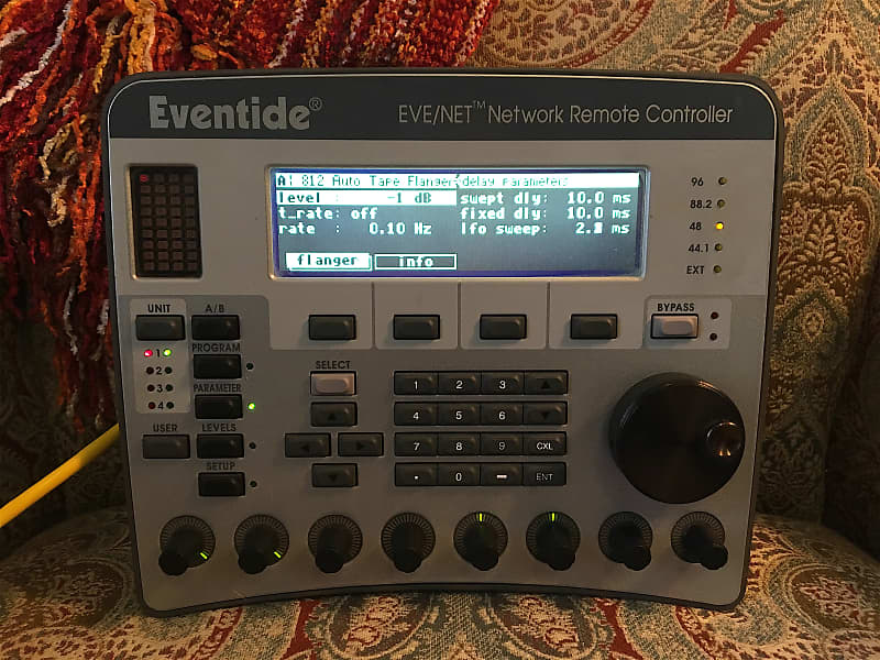 Eventide EVE / NET Remote for H7600 / H8000 / Orville RARE! | Reverb