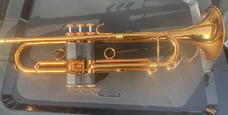 Carol Brass Trumpet 5200L COPPER PLATE STUNNING | Reverb