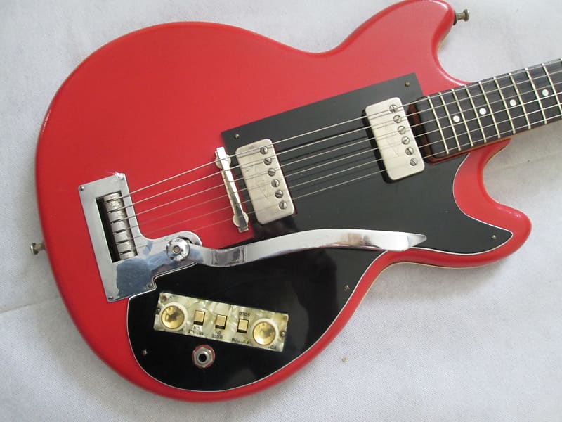 Hofner Colorama II 1962 red vinyl | Reverb