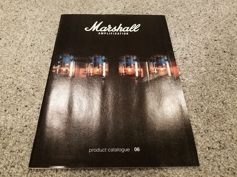 Marshall Product Catalog (Catalogue) 2006 | Reverb