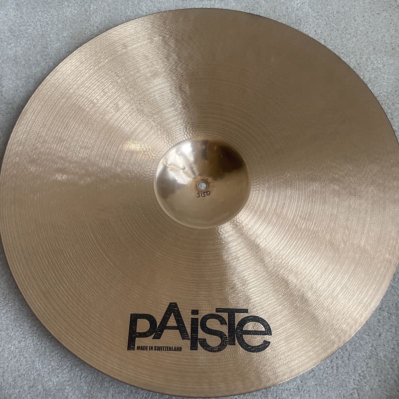 Paiste 22” Reflector Dimensions Deep Full Ride Cymbal 90s | Reverb