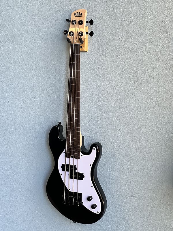 Kala Solid body U•BASS® Fretless - Jet black gloss | Reverb
