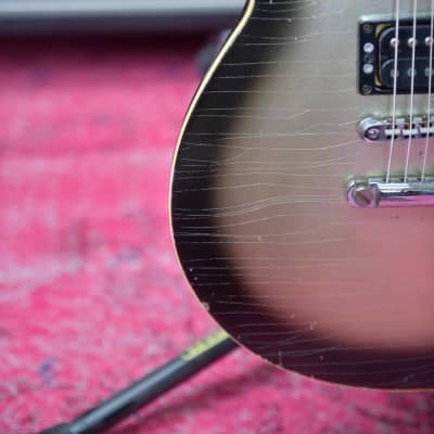 Yamaha SG510 1980's Custom Relic Silver Burst SG Nitro | Reverb