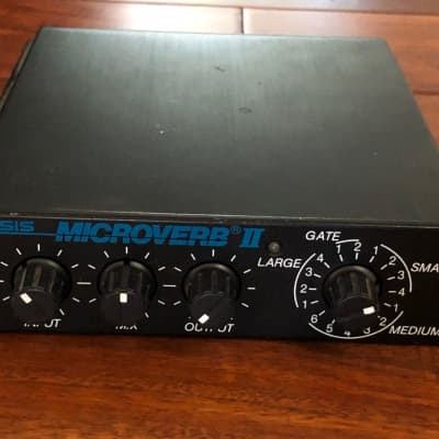 Alesis Microverb II Reverb Unit 1988 with Power Supply | Reverb