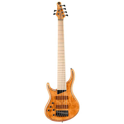 MTD Kingston Z6 6 String Left Handed Bass Natural Gloss | Reverb