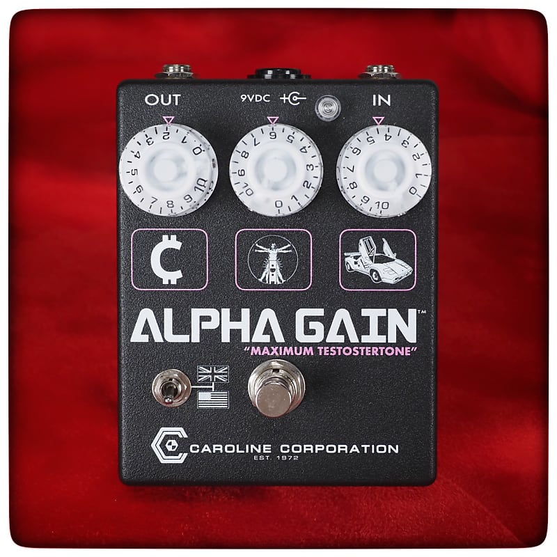 Caroline Guitar Company Alpha Gain - Black | Reverb