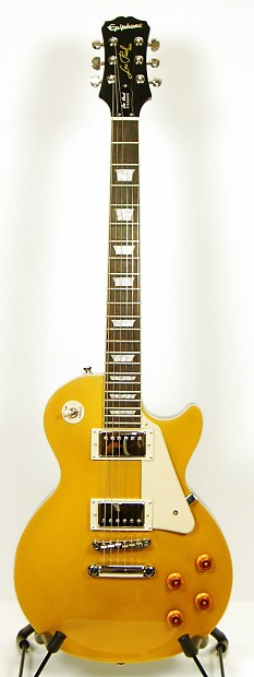 Epiphone Les Paul Standard Gold Top | Reverb