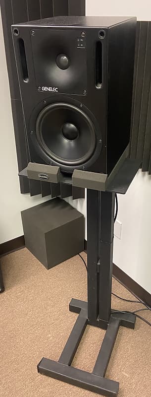 3 Genelec 1031A 8" Powered Nearfield Studio Monitor x 3 (LCR) | Reverb
