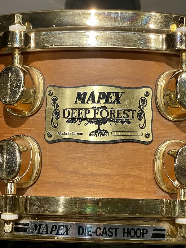 Mapex Deep Forest Snare 14” (Cherry) | Reverb