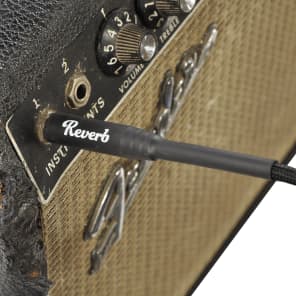 Reverb 10-foot 1/4" Guitar Cable Black | Reverb