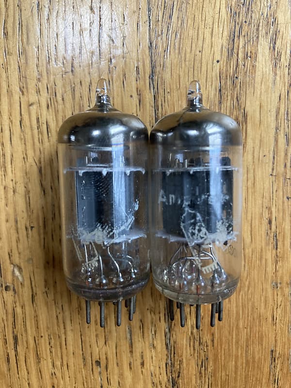 Amperex “Bugle Boy” ECC82/12AU7 Made In Holland | Reverb UK