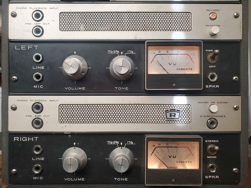 Roberts 770X Reel To Reel Tape Recorder 1960's - Gray | Reverb