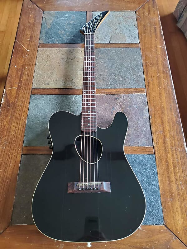 Kramer Ferrington electric/acoustic 1980s black | Reverb