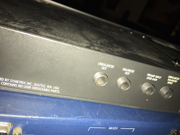 Symetrix Sx201 Parametric Eq Pair Racked Gray | Reverb