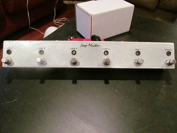 Loop Master 5 Channel Looper w/ Bypass Silver | Reverb