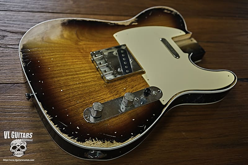 Telecaster Custom 62 relic Body One piece Ash (Custom AAA | Reverb