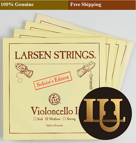 Larsen Soloist's Edition Cello Strings 4/4 Full Size Set | Reverb