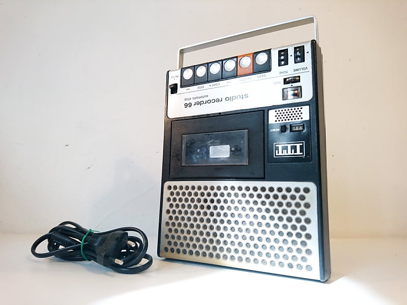 ITT Studio Recorder 66 Cassette Tape Recorder, Cassette | Reverb