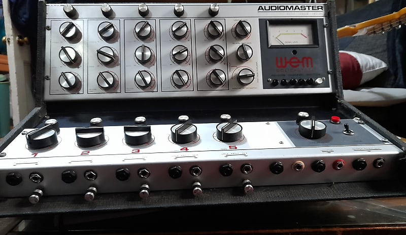 WEM Audiomaster Mid 70s - Black / Aluminium | Reverb