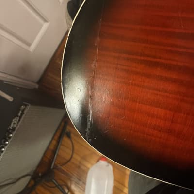 Harmony (Stella) Acoustic Parlor Guitar RARE “Fender” style | Reverb