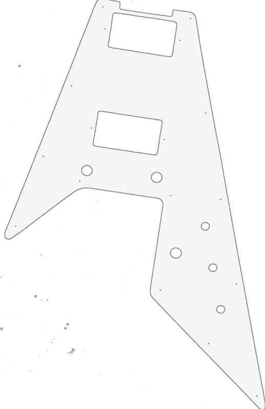 Custom Pickguard For 2019-2020 Made in China Epiphone Dave | Reverb