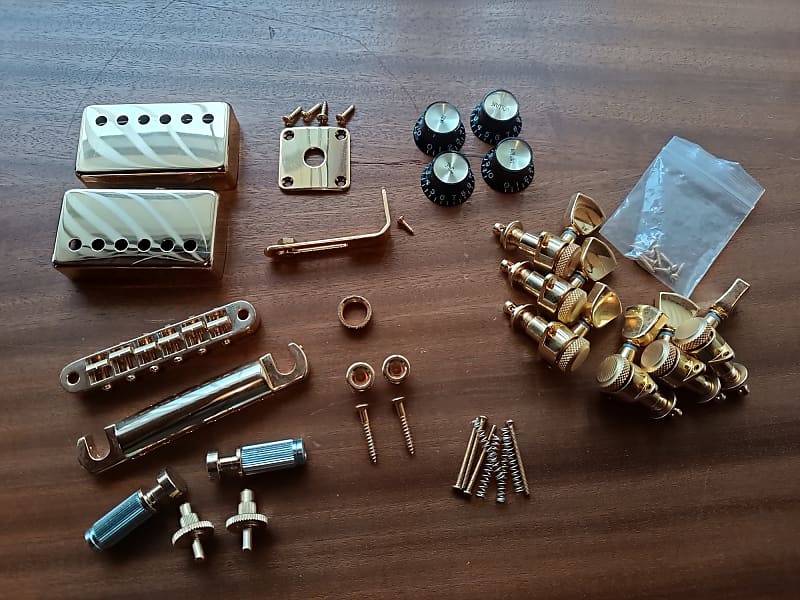 Gibson Les Paul full set of gold hardware | LP Tonepros Gotoh | Reverb