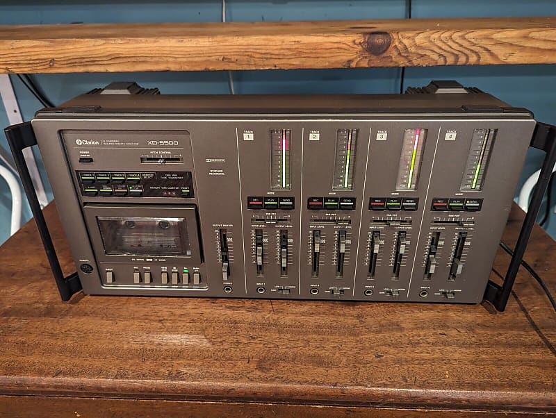 Four Track Cassette Recorder. Vintage Studio Cassette Tape | Reverb