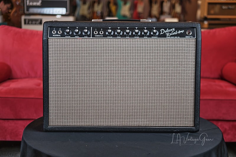1965 Fender Deluxe Reverb - Owners Own Amp - Re-Tubed with | Reverb