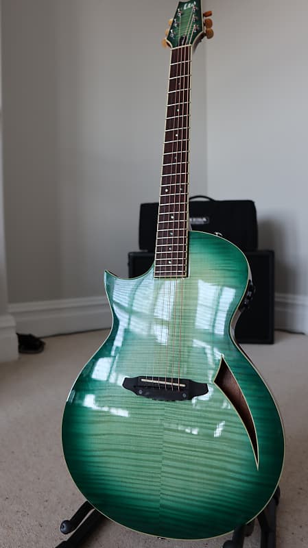 ESP LTD TL-6 with Jatoba Fretboard 2020 - Present - Aqua | Reverb