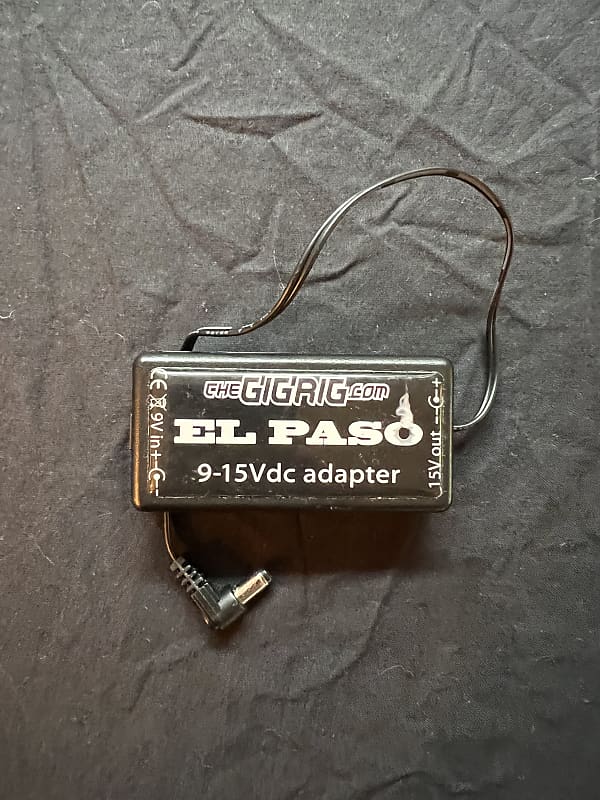 The Gig Rig Gigrig El Paso 9-15dc power adaptor module unit | Reverb