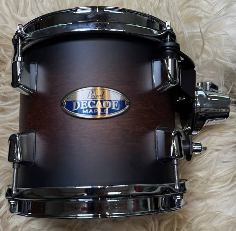 Pearl Decade Maple - 8" x 7" Tom - #260 Satin Brown | Reverb España