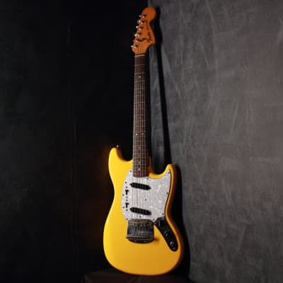 Fender Mustang Rebel Yellow 1978 | Reverb