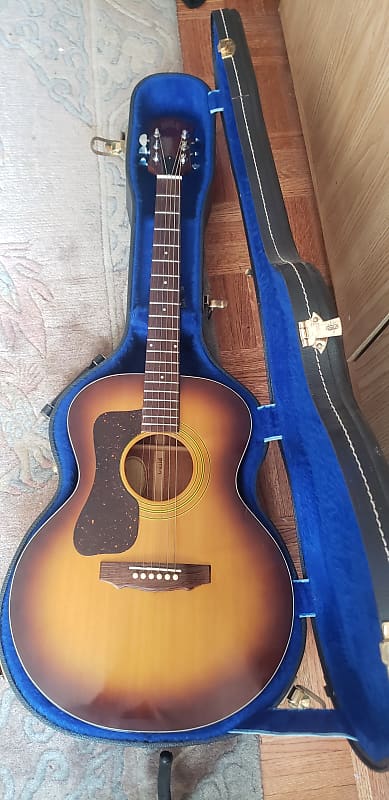 Guild F 30 SB L.H. 1975 - Sunburst | Reverb