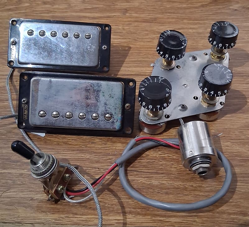 Gibson PAF Pickups, Wiring Harness, Switch & Knobs – Tim Shaw | Reverb