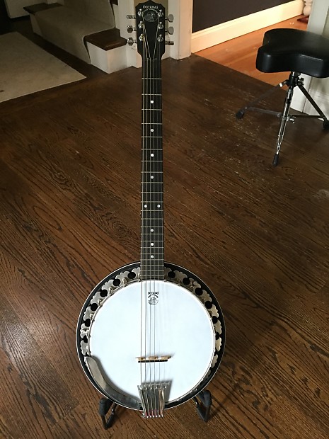 Deering B6 Boston 6-String Banjo Mahogany | Reverb