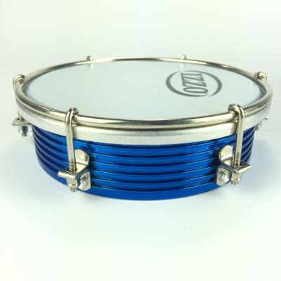 Izzo Aluminum Tamborim - Blue | Reverb