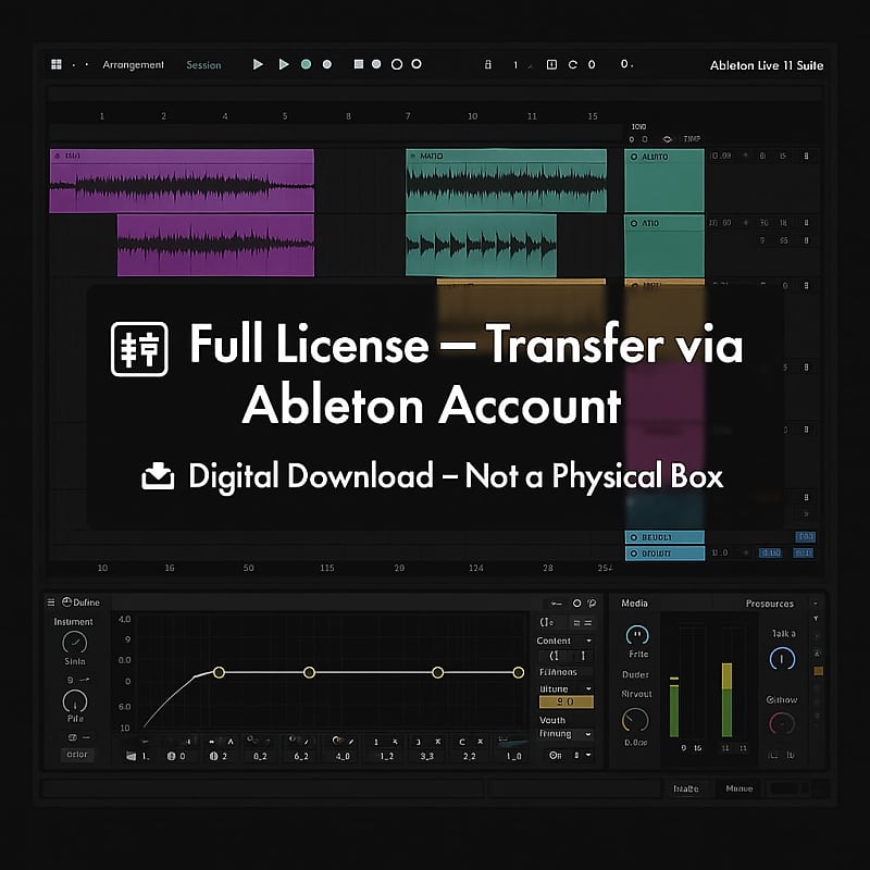Ableton Ableton Live 11 Suite – Full License (Upgraded from | Reverb