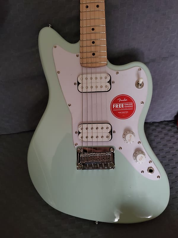 Squier Mini Jazzmaster HH 2020 - Present - Surf Green | Reverb