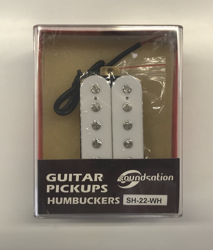 Soundsation SH-22 Humbucker Pickup Whhite | Reverb