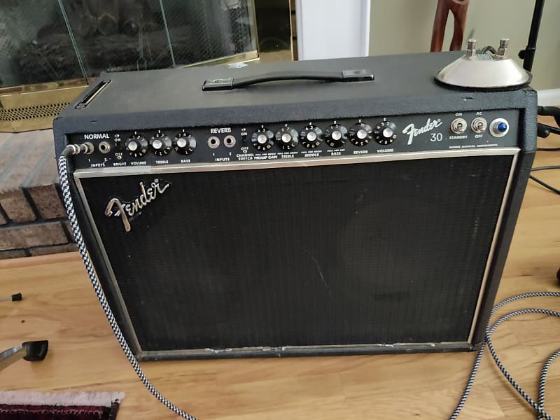Vintage Fender 30 combo (Handwired) w/Original Footswitch | Reverb