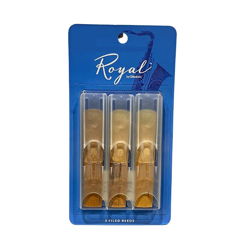 Rico Royal Alto Sax Reeds 2.5 (3 Pack) | Reverb