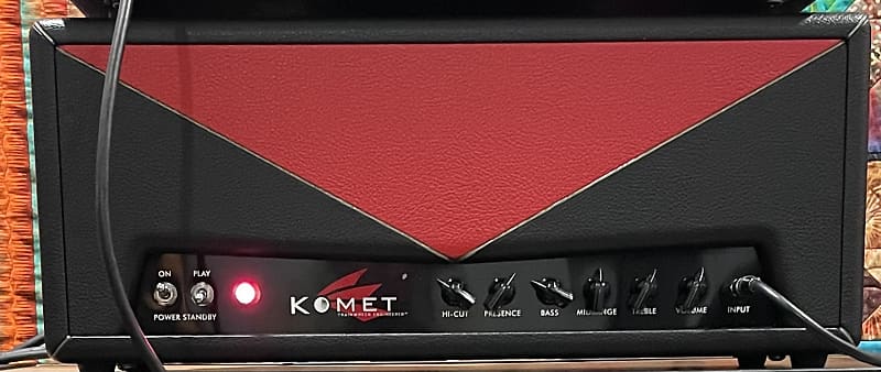 Komet K60 2001 - Black Widow ((Black / Red Tolex) | Reverb