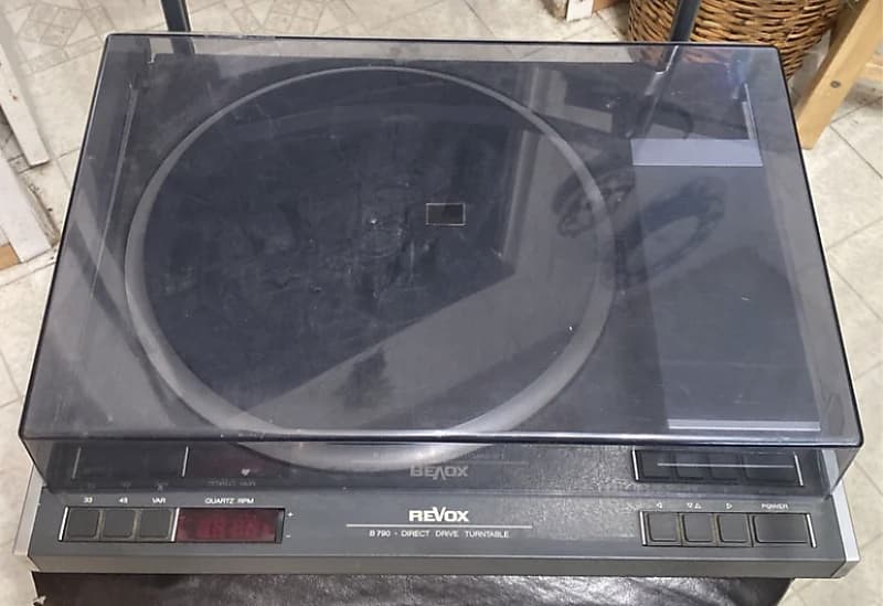Revox B-790 1979 Direct Drive Turntable | Reverb Canada